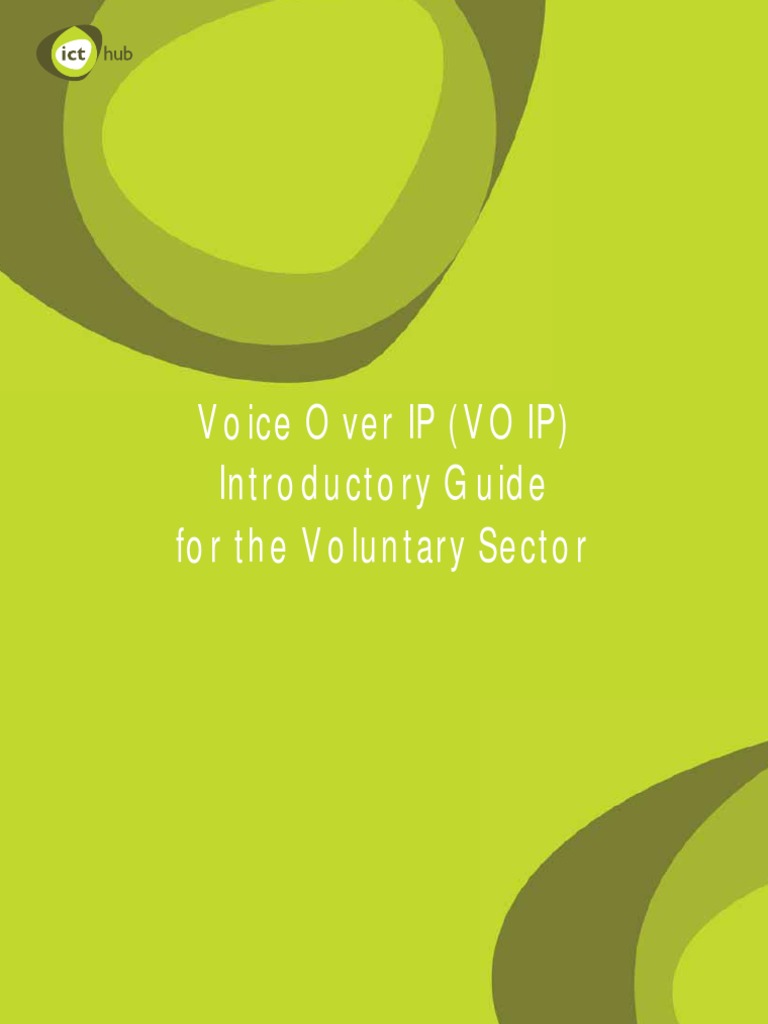 VOIP Solutions for Voluntary Sector | PDF | Voice Over Ip | Session ...