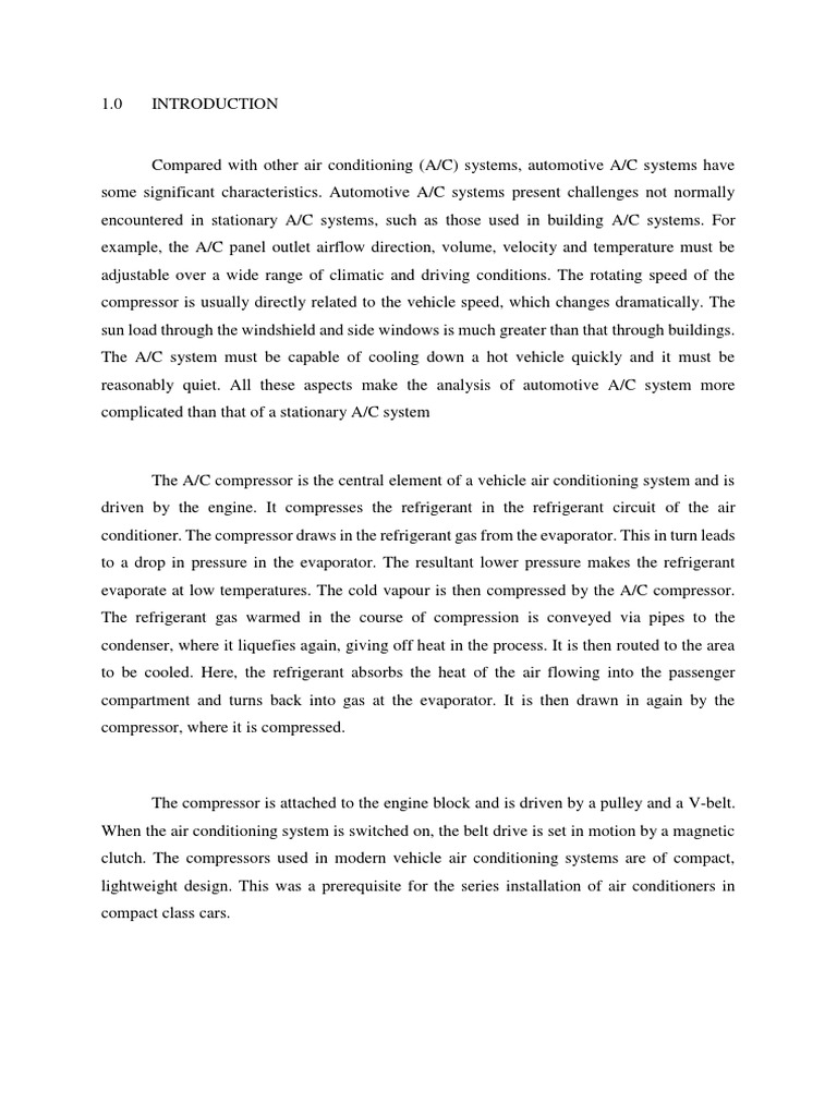 Report HVAC Exp1 Uthm | PDF | Air Conditioning | Hvac