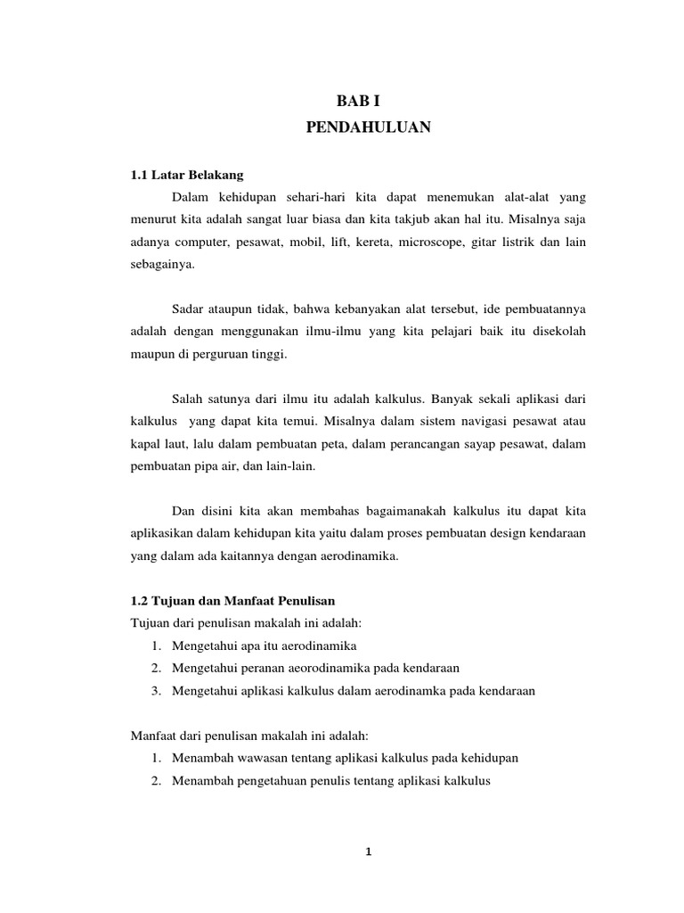 Makalah Kalkulus | PDF