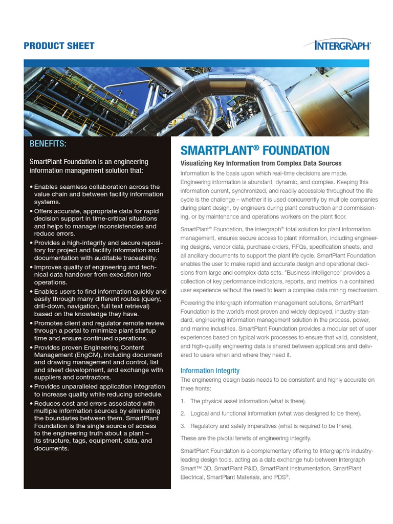 Smartplant Foundation | PDF | Engineering | Information Management