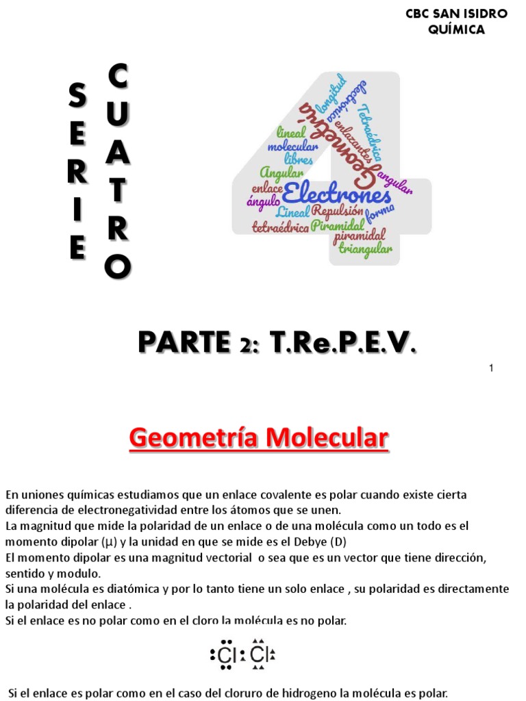Serie 4 - 2 - Trepev | PDF | Polaridad química | Enlace químico