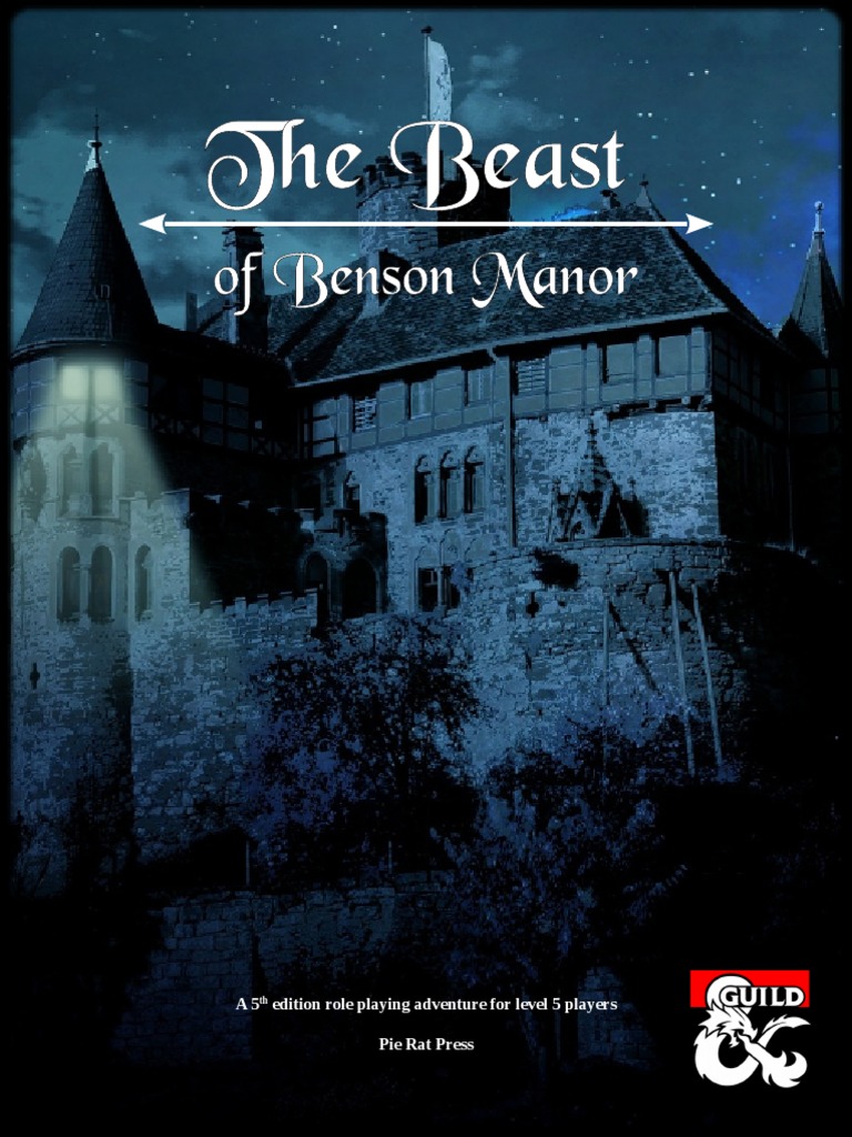 The Beast of Benson Manor | PDF | Dungeons & Dragons | Door