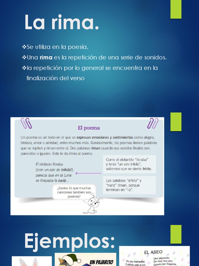 La Rima PPT Desarrollo | PDF