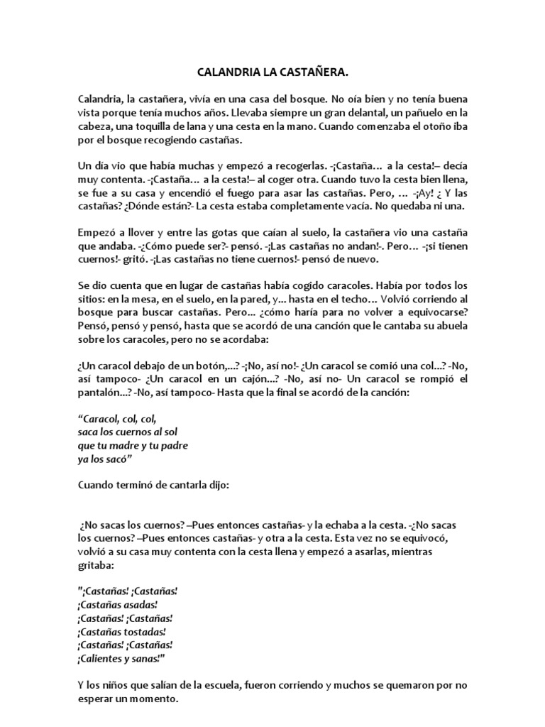 Cuentos Otoño | PDF | Ocio | Naturaleza