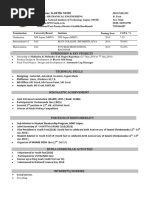 MNIT Resume Format | PDF