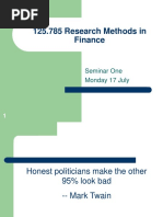 Sample Econometrics Research Paper | PDF | Coefficient Of Determination ...