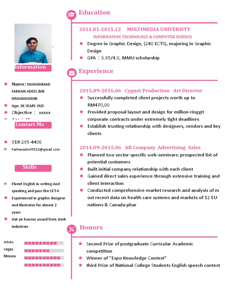 Adeel Resume | PDF | Art