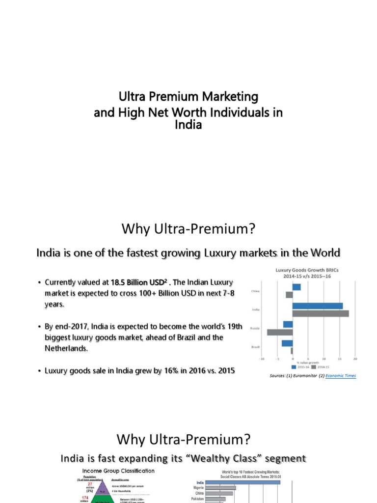 Ultra HNI Segment | PDF | Economies | Wealth