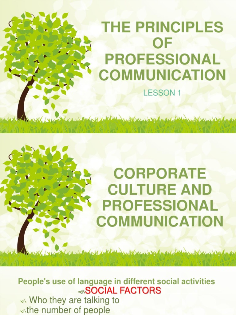 The Principles of Professional Communication | PDF | Typefaces | Memorandum