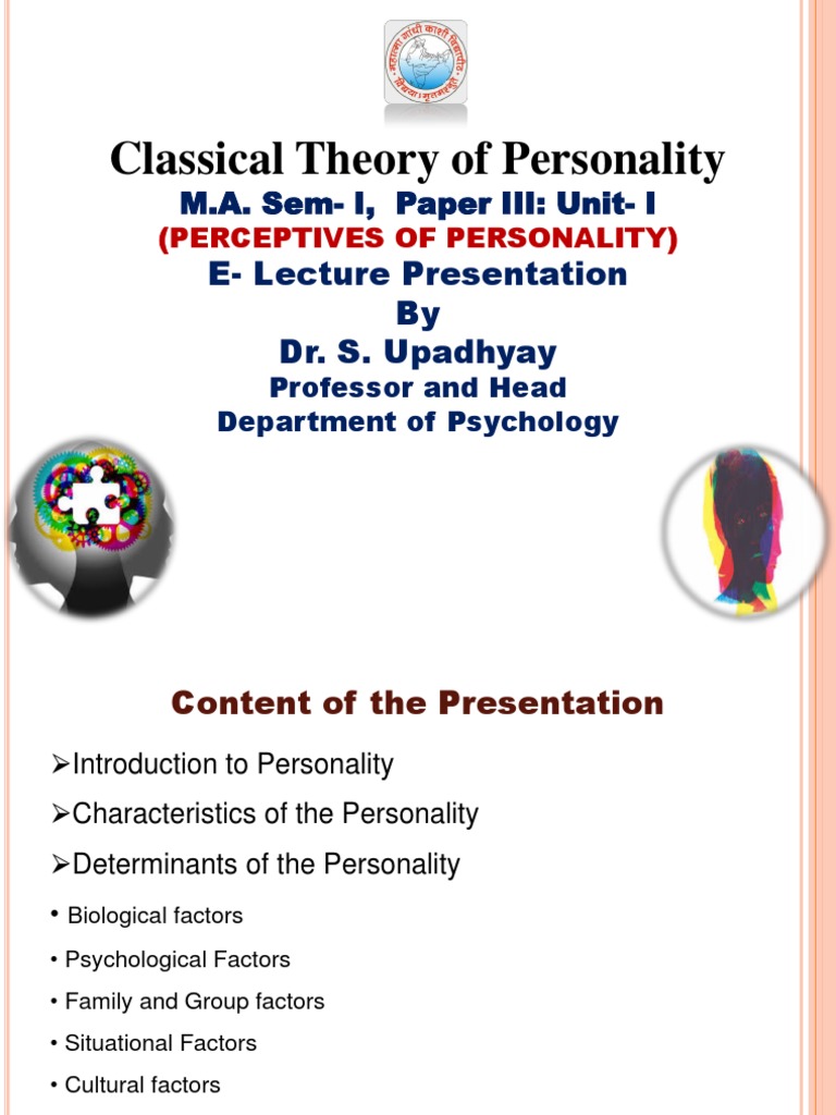 Introduction To Personality | Download Free PDF | Personality ...