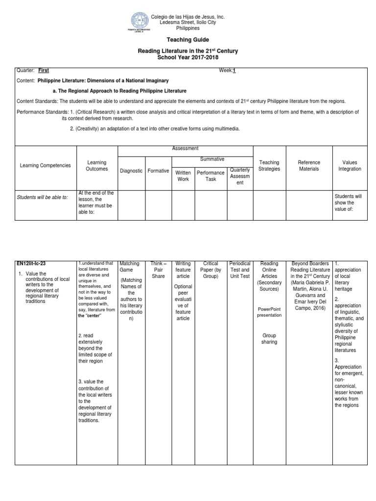 Teaching Guide 21st Century | PDF | Educational Assessment | Multimedia