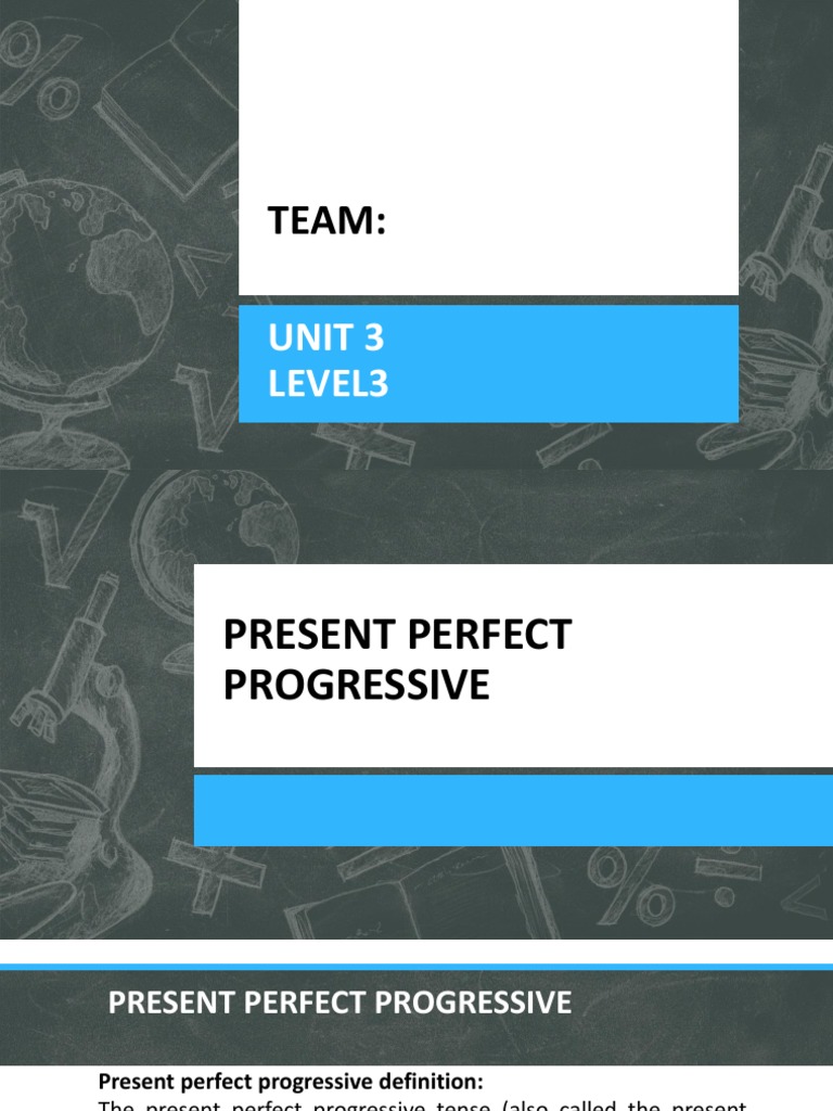 Present Perfect Simple/present Perfect Progressive/modal Verbs | PDF ...