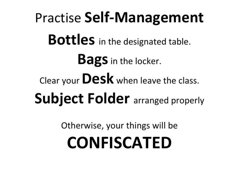 Bottles in The Designated Table | PDF