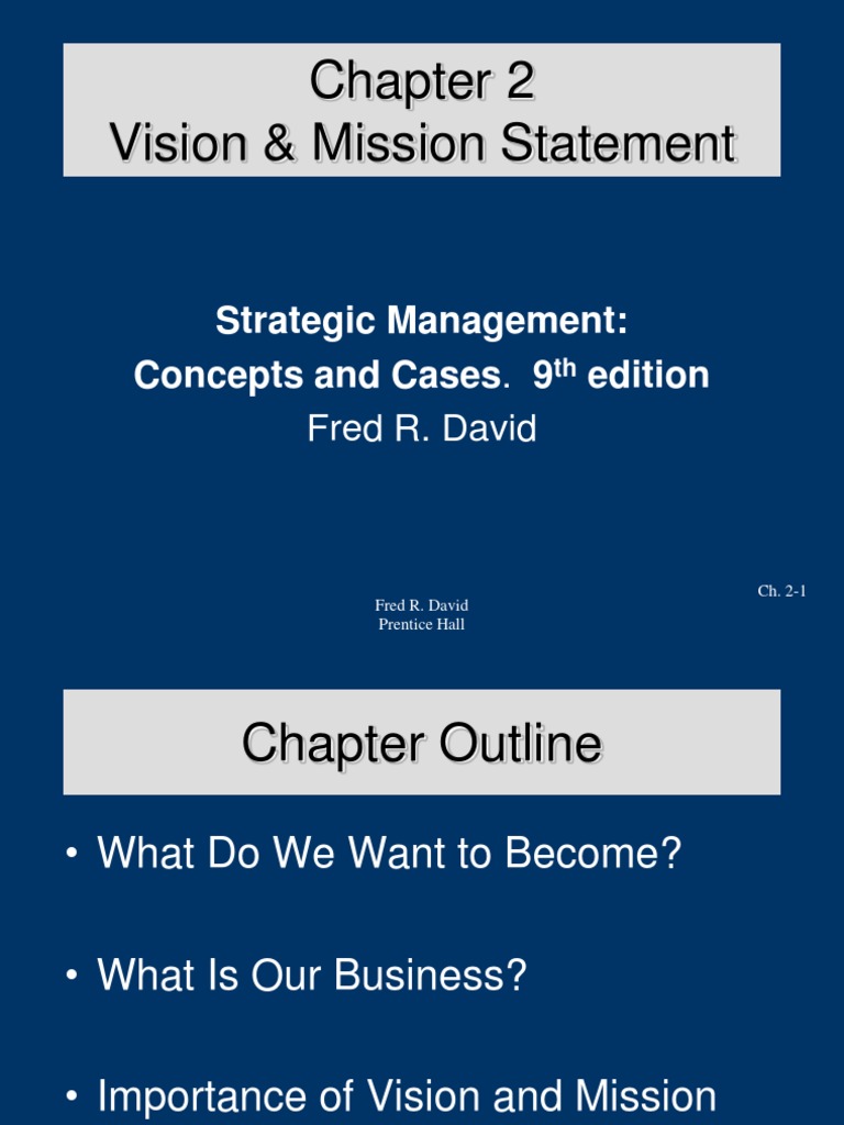 Vision and Mission Statement Essentials | PDF | Resource | Employment