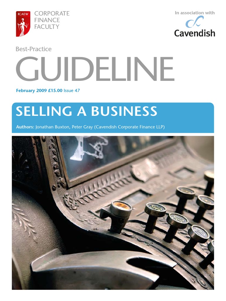 Sell Side M&A | PDF | Discounting | Valuation (Finance)
