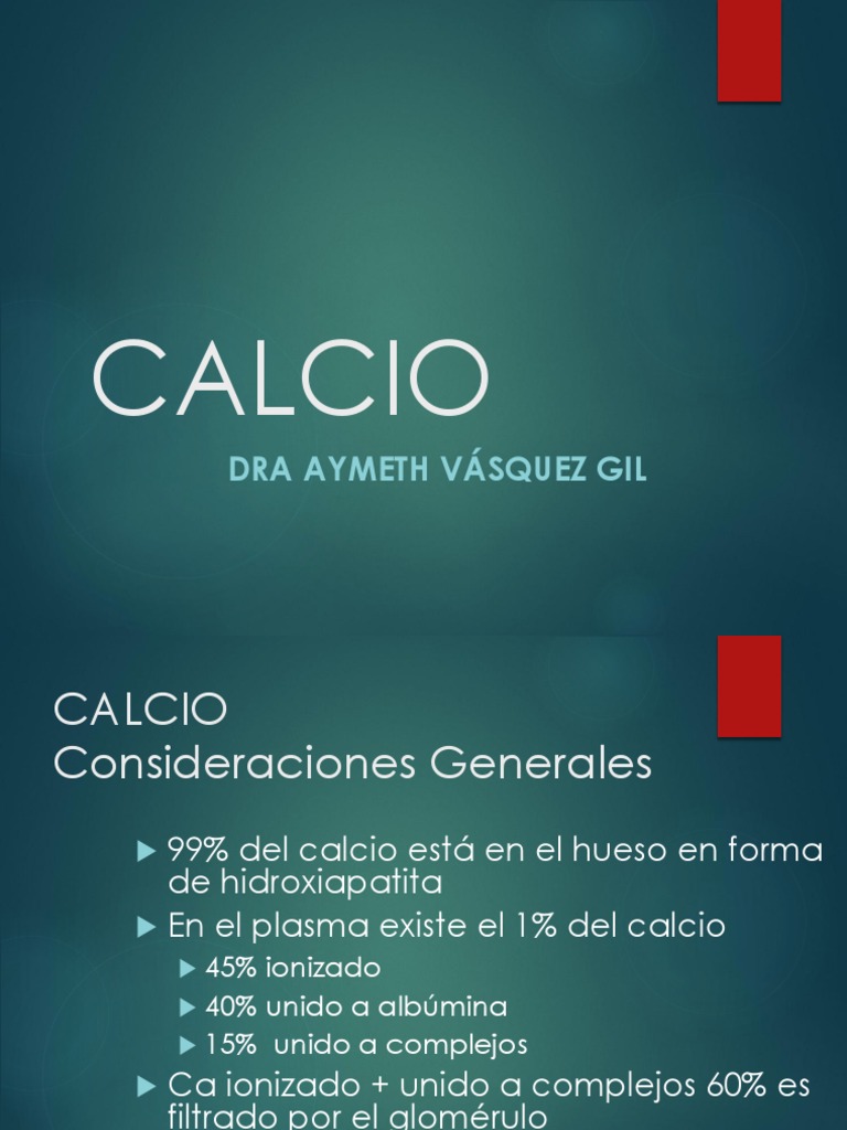 CALCIO | PDF | Calcio | Vitamina D