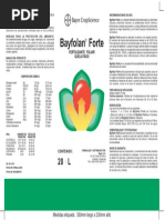 Ficha Técnica Bayfolan | PDF | Fertilizante | Sustancias químicas