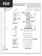 Street Light Foundation Design Details | PDF | Screw | Building Materials
