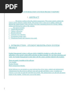 Student Management System Project Report | PDF | Software Testing ...