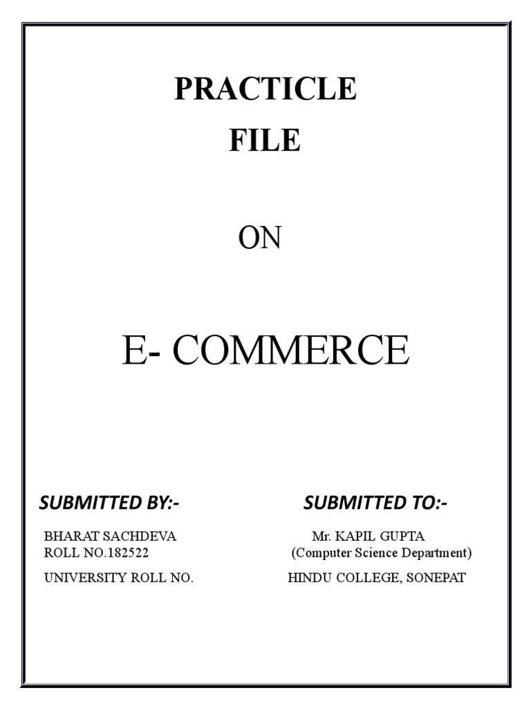 Introduction To Online Shopping (Final) | Download Free PDF | E ...