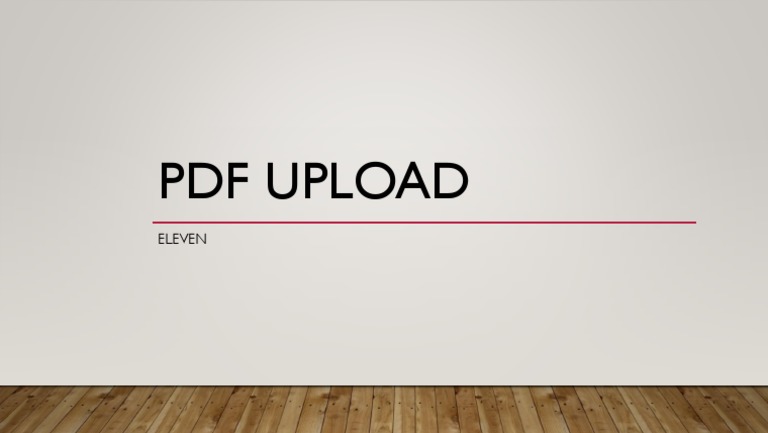 Upload PPT 2019 11 | PDF