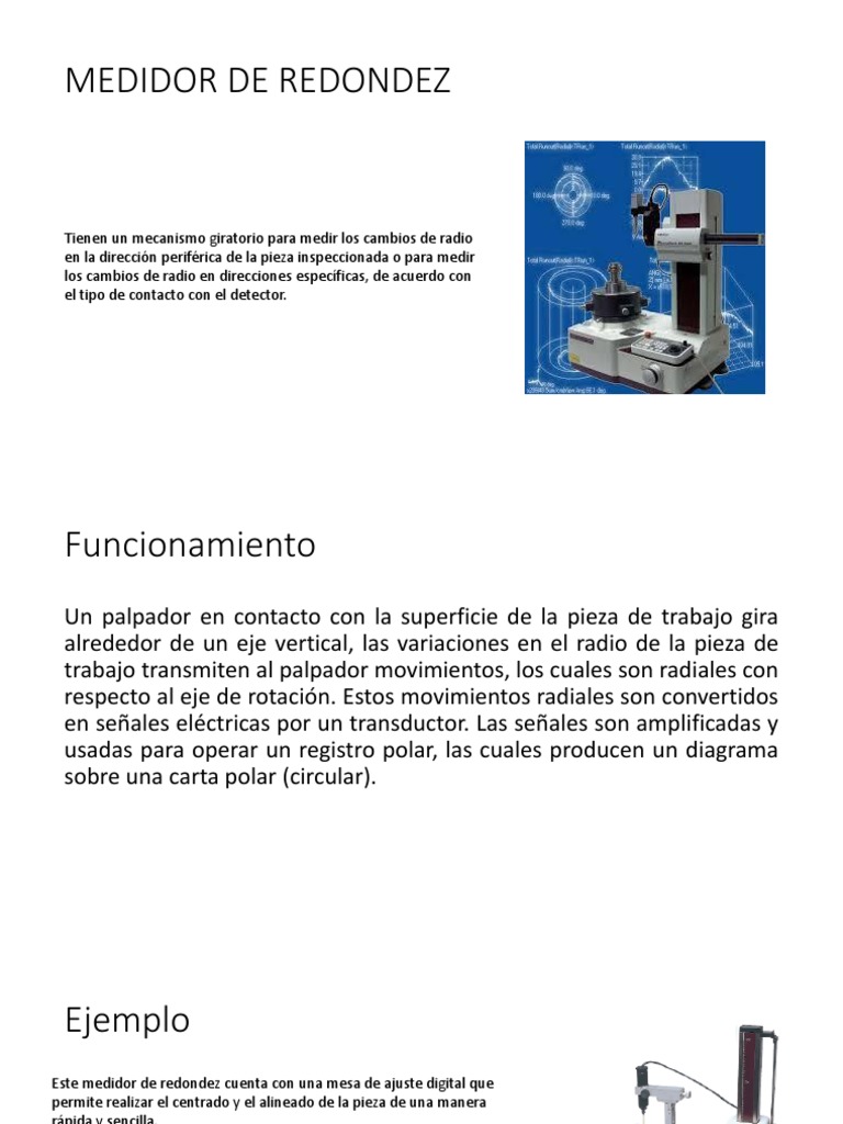 Medidor de Redondez | PDF