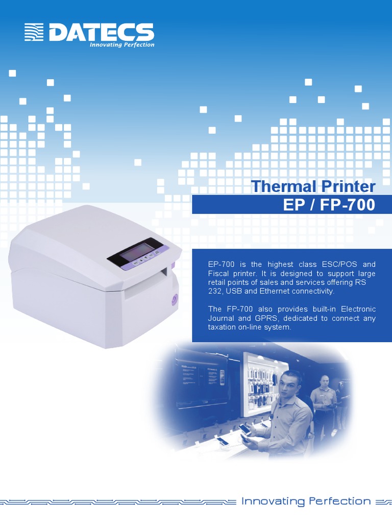 FP 700 | PDF | Printer (Computing) | Point Of Sale