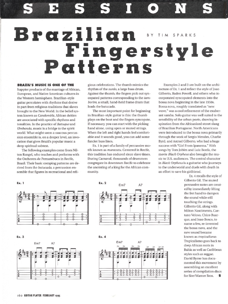 Bossa Nova Rhythm PDF | PDF