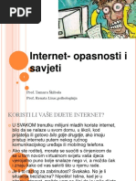 Dobre I Loše Strane Interneta | PDF