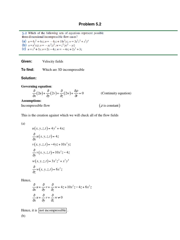 ch5 PDF | PDF | Fluid Dynamics | Acceleration