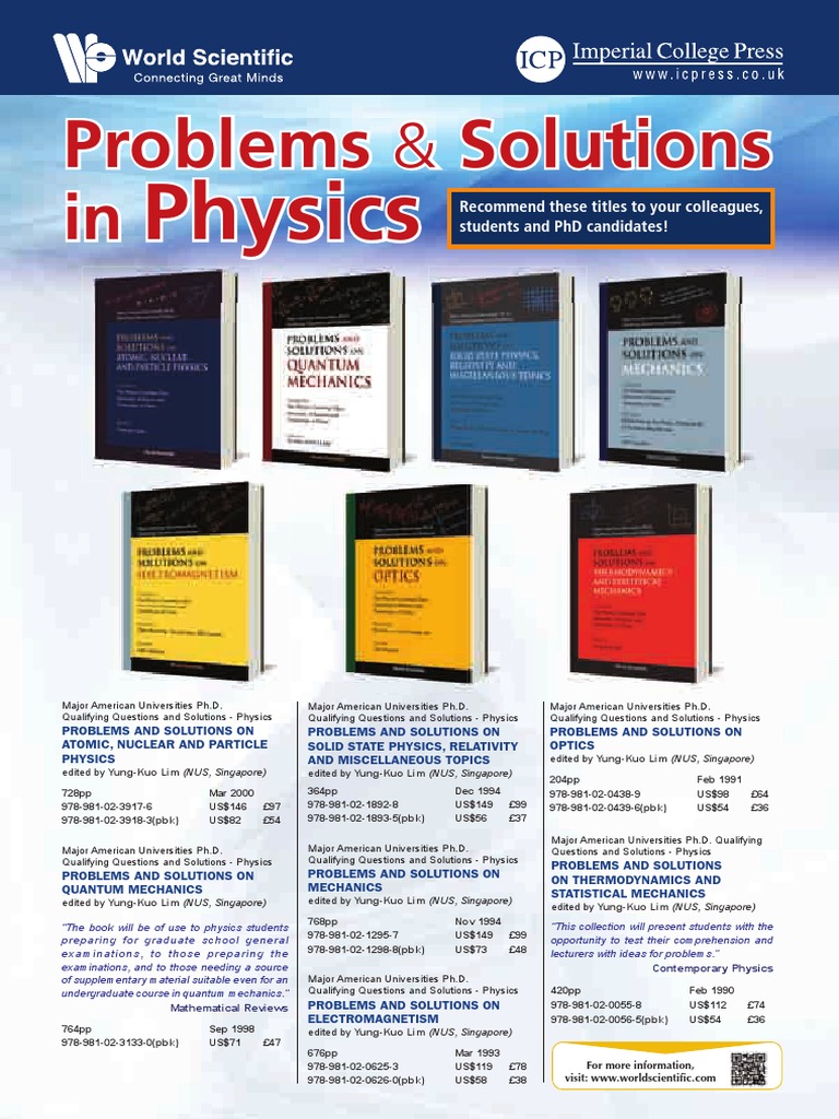 Major American Universities Ph.D. Qualifying Questions Solutions ...