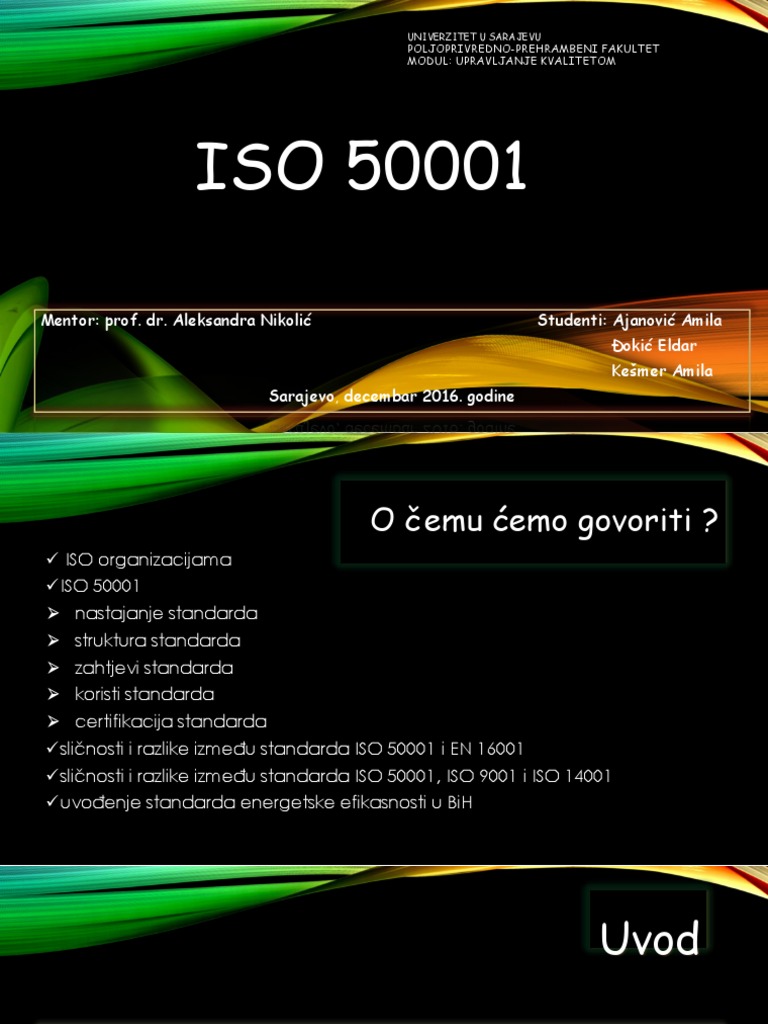 Iso 50001 | PDF