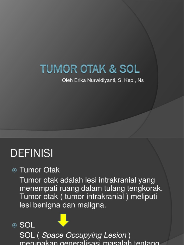 Sol & Tumor Otak | PDF