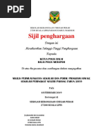 Contoh Sijil Ajk Dan Pengiktirafan | PDF