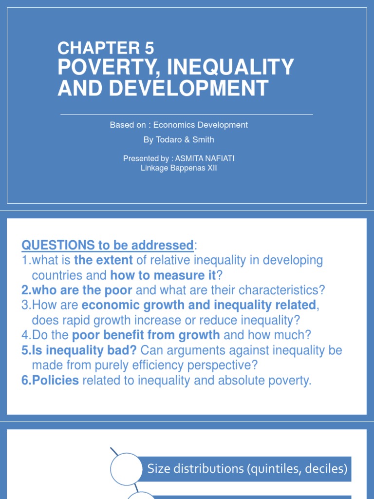 Poverty, Inequality, and Development Insights | PDF | Economic ...