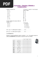 Lista de Exercício1 | PDF