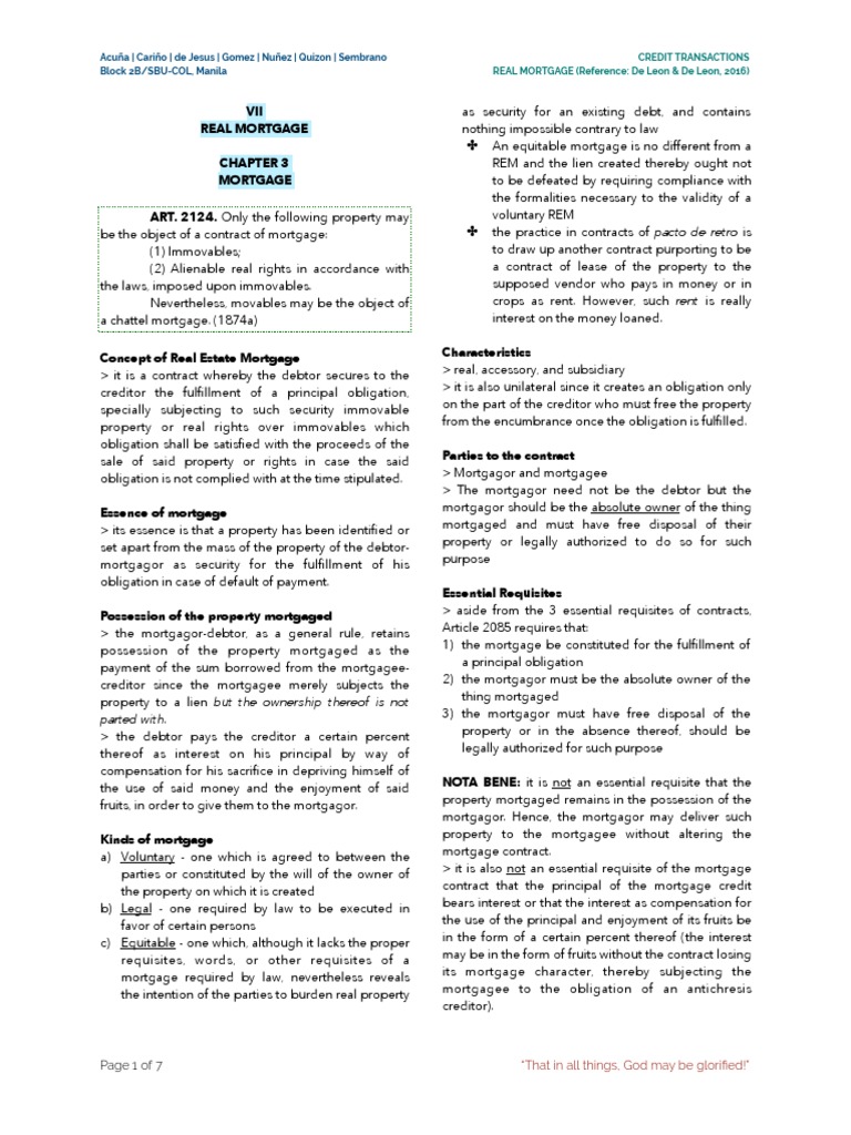 Credit Reviewer Handouts | PDF | Mortgage Law | Foreclosure