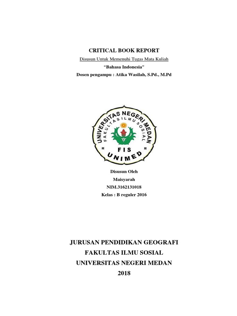 Critical Book Report | PDF