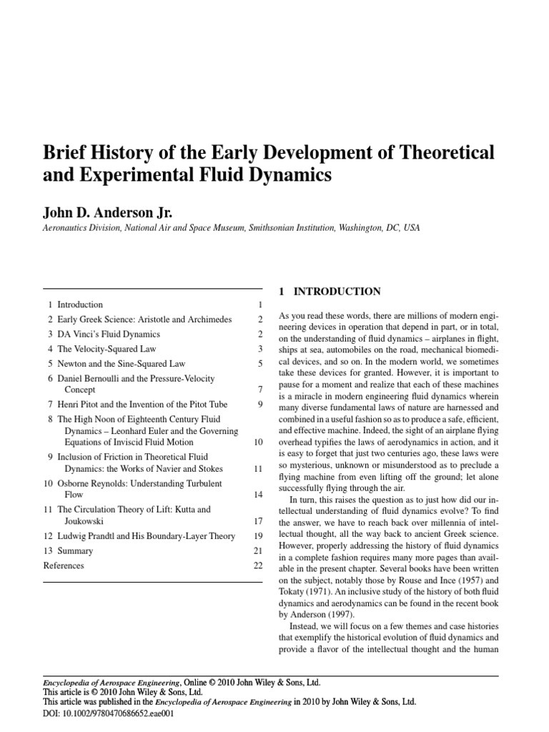 Encyclopedia of Aerospace Engineering PDF | PDF | Fluid Dynamics | Lift ...