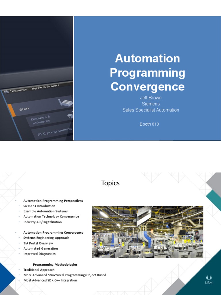 SCE Training Curriculum TIA | PDF | Programmable Logic Controller | Automation