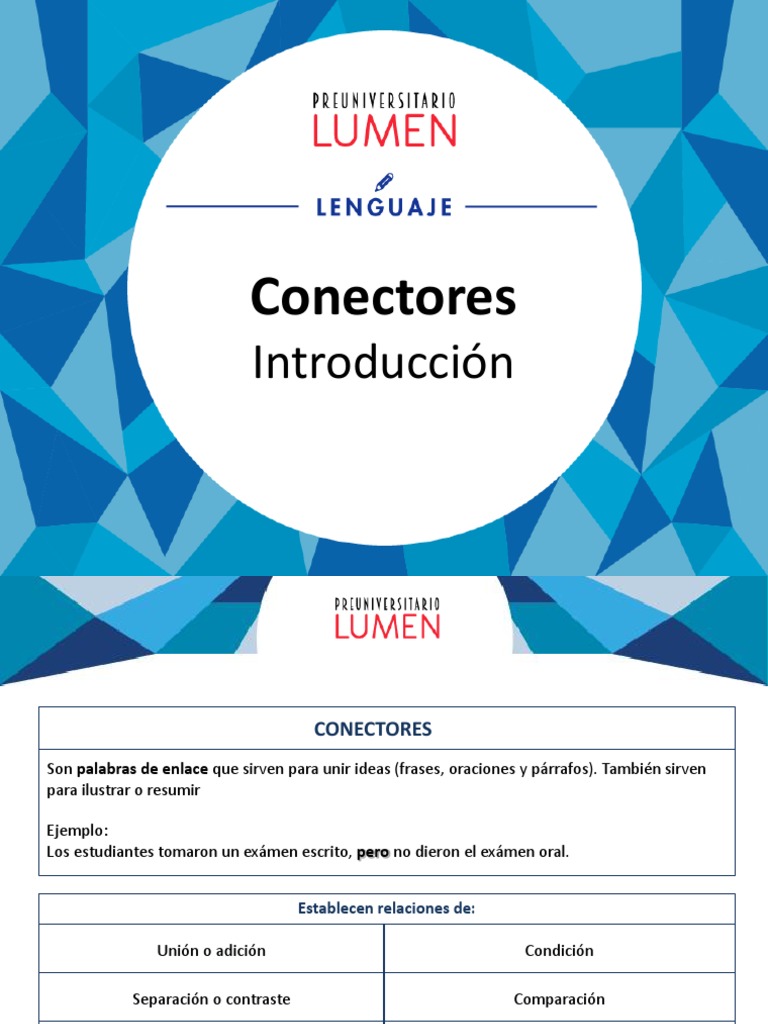 1.2 Introducción Conectores | PDF
