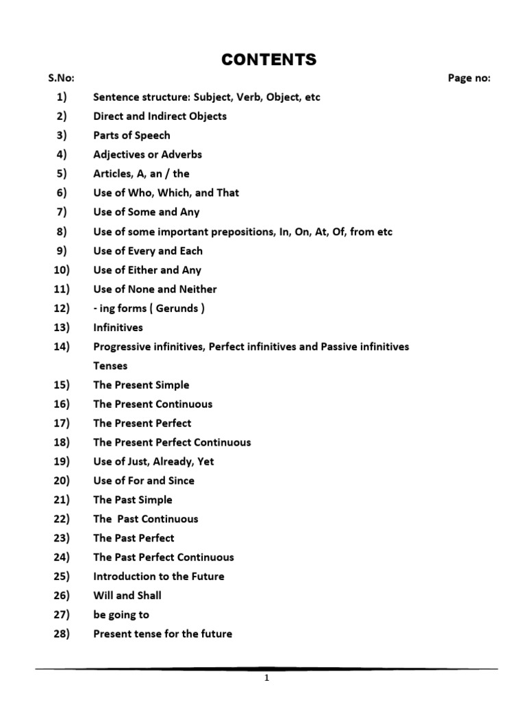 Essential English Grammar Guide | PDF | Verb | Perfect (Grammar)