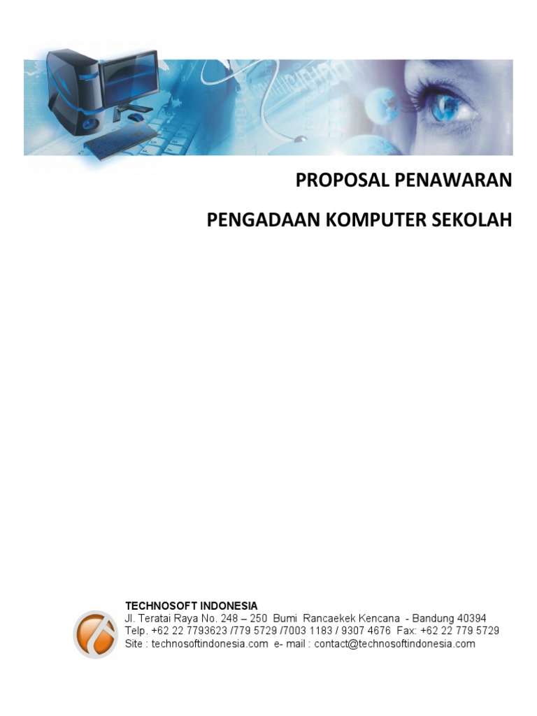 Proposal Komputer Sekolah | PDF