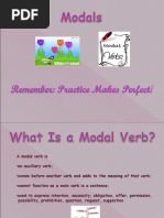 Modals | PDF | Grammar | Morphology