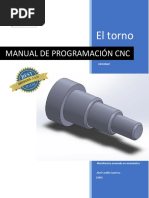 10 Ejemplos de Programacion CNC | PDF | Control numerico | Programación de computadoras