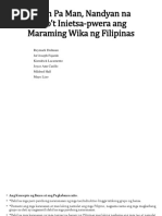 Maria Labo Story Script | PDF