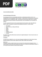 Modified Oswestry Disability Index Summary | PDF