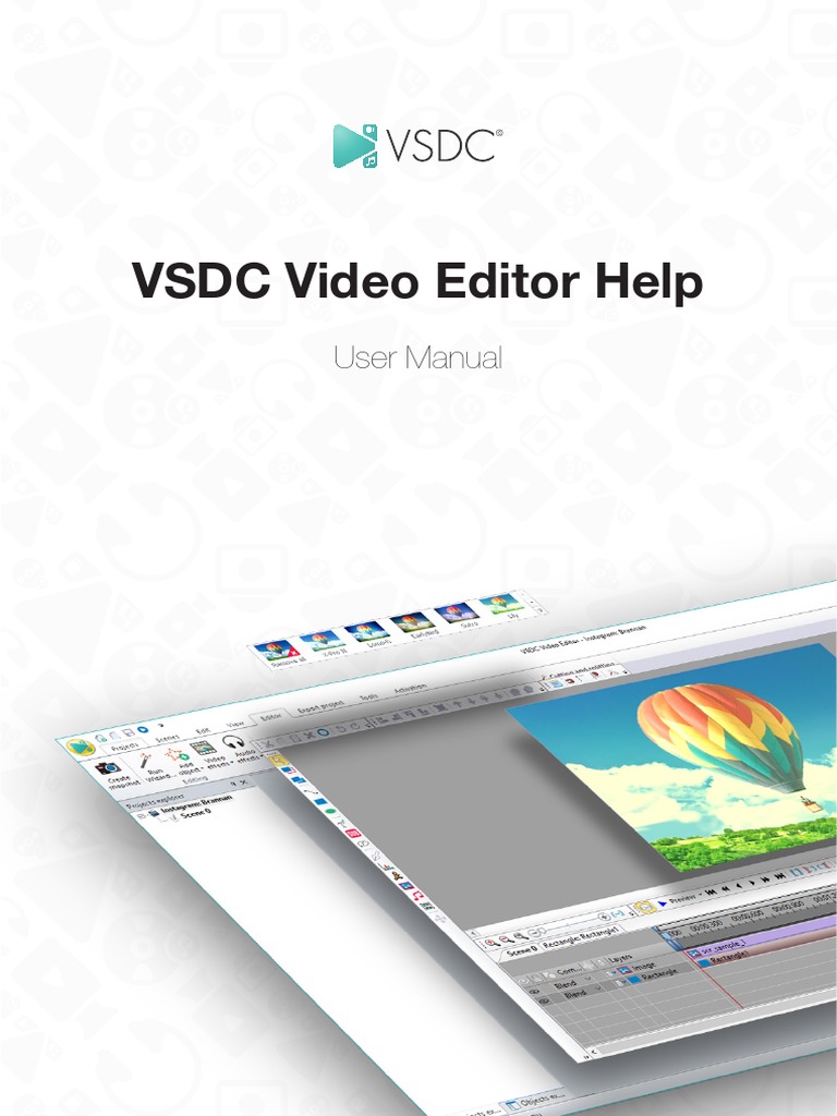 VSDC Manual PDF | PDF | Icon (Computing) | Tab (Gui)