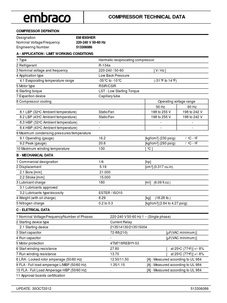 Embraco Products Catalogue | PDF | Energy Technology | Nature