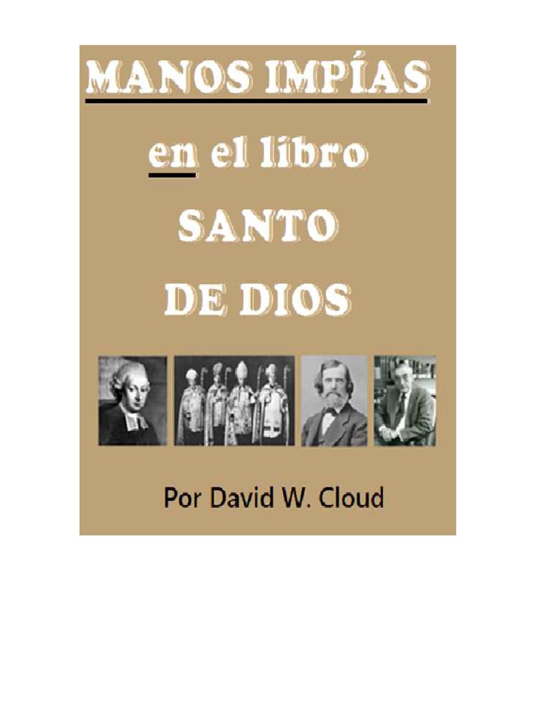 Unholy Hands On Gods Holy Book Manos Impias en Libro Santo de Dios ...